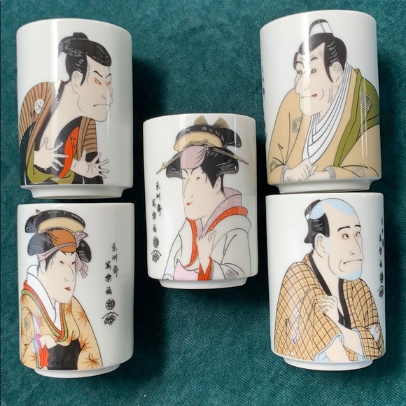 Vintage | Dining | Authentic 7s Japanese Saki Cups In Box | Poshmark
